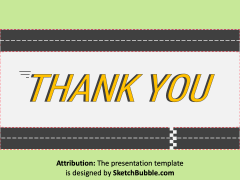 Free - Car Race Theme PowerPoint Template and Google Slides Theme