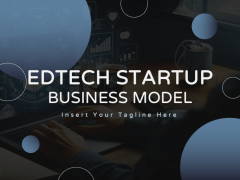 EdTech Startup Business Model PowerPoint and Google Slides Template - PPT Slides