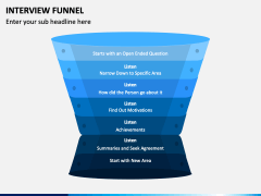 Interview Funnel PowerPoint and Google Slides Template - PPT Slides
