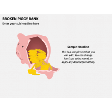 Free - Piggy Bank Theme for PowerPoint and Google Slides