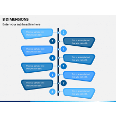 8 Dimensions of Wellness PowerPoint Template - PPT Slides