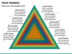 Stack Triangle for PowerPoint and Google Slides - PPT Slides
