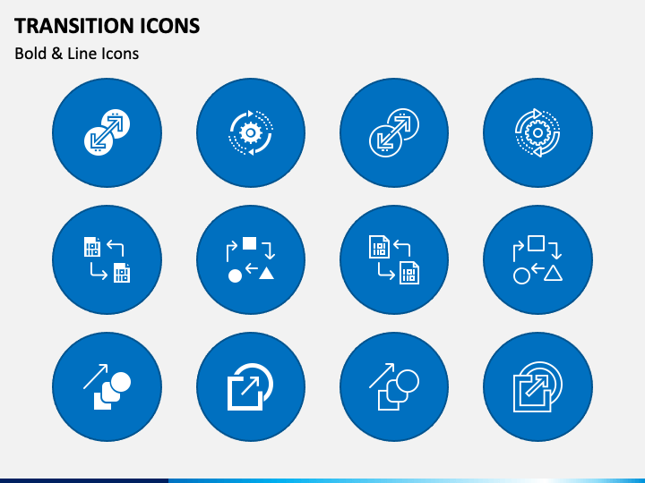 Transition Icons for PowerPoint and Google Slides - PPT Slides