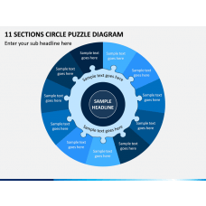 Circle Puzzle PowerPoint Templates - PPT Slides | SketchBubble