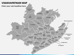 Visakhapatnam Map for PowerPoint and Google Slides - PPT Slides