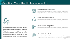 Health Insurance App Pitch Deck for PowerPoint and Google Slides - PPT ...