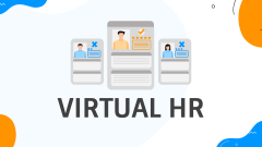 Virtual HR PowerPoint and Google Slides Template - PPT Slides