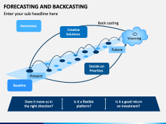 Forecasting and Backcasting PowerPoint and Google Slides Template - PPT Slides