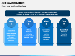 Job Classification PowerPoint and Google Slides Template - PPT Slides