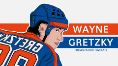 Free - Wayne Gretzky PowerPoint and Google Slides Template - PPT Slides