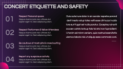 Free - Live Concert Theme for PowerPoint and Google Slides - PPT Slides