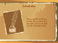 Free - Old Paper Presentation Theme for PowerPoint and Google Slides