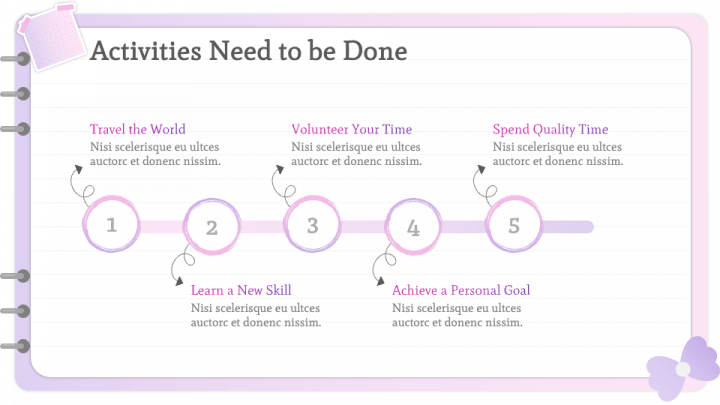 Free - Pastel Notebook Theme for PowerPoint and Google Slides - PPT Slides