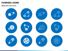 Flywheel Icons for PowerPoint and Google Slides - PPT Slides