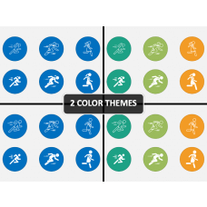 Running Track PowerPoint Template