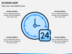 24 Hour Loop PowerPoint and Google Slides Template - PPT Slides