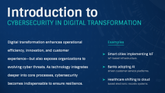Cybersecurity in Digital Transformation PowerPoint and Google Slides ...