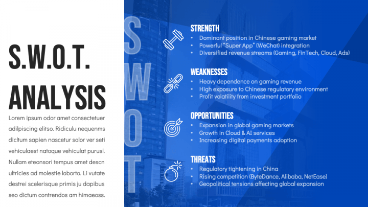 Free - Tencent Case Study PowerPoint and Google Slides Template - PPT ...