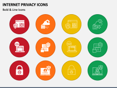 Internet Privacy Icons for PowerPoint and Google Slides - PPT Slides