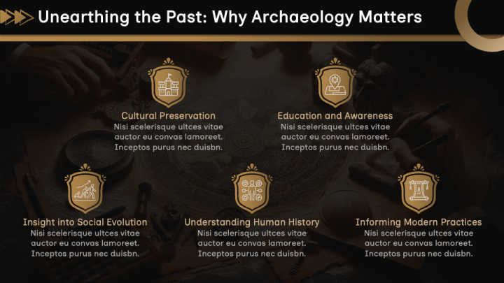 Free - Archaeology Theme for PowerPoint and Google Slides