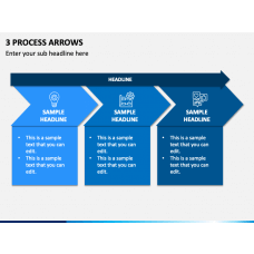 PowerPoint Triple Arrows