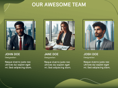 Green Creative Presentation Template for PowerPoint and Google Slides ...