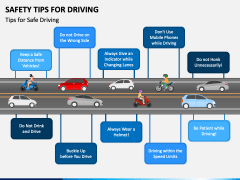 Safety Tips for Driving PowerPoint and Google Slides Template - PPT Slides