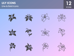 Lily Icons for PowerPoint and Google Slides - PPT Slides