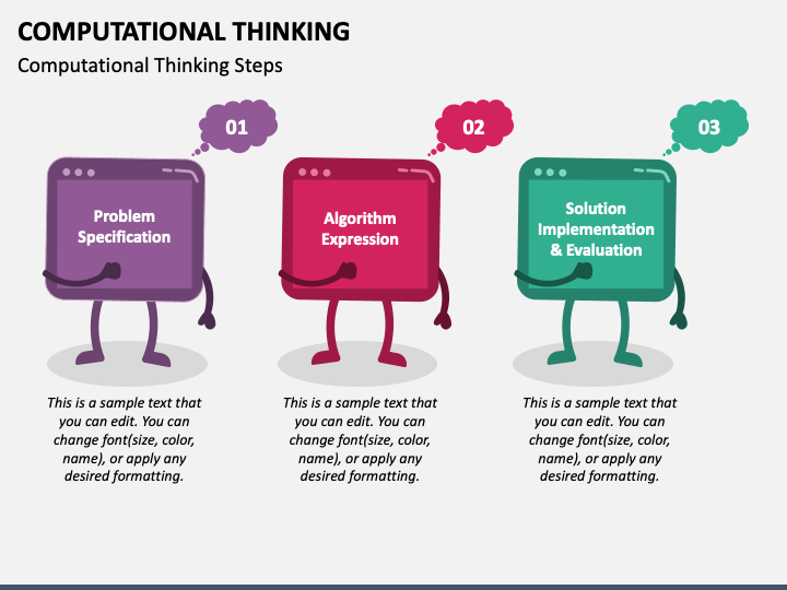 Computational Thinking PowerPoint and Google Slides Template - PPT Slides Computational Thinking PowerPoint and Google Slides Template - PPT Slides