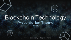 Blockchain Technology Theme for PowerPoint and Google Slides - PPT Slides