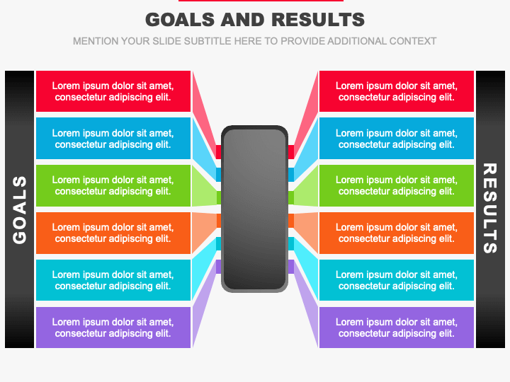 Goals and Results PowerPoint and Google Slides Template - PPT Slides