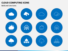 Cloud Computing Icons for PowerPoint and Google Slides - PPT Slides