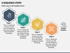 4 Sequence Steps PowerPoint Presentation Slides - PPT Template