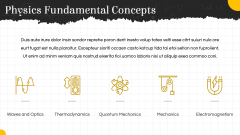 Free - Physics Lesson Theme for PowerPoint and Google Slides - PPT Slides