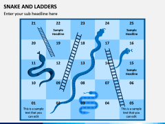 Snake and Ladder Infographics for PowerPoint and Google Slides - PPT Slides