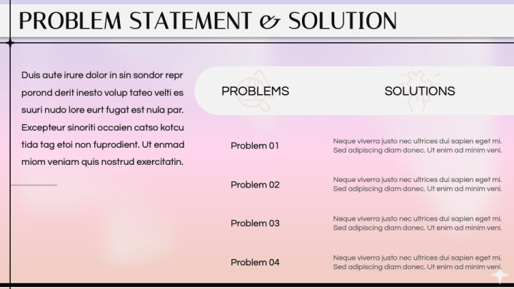 Pretty Presentation Theme for PowerPoint and Google Slides - PPT Slides