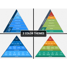Side By Side Triangles PowerPoint Template - PPT Slides | SketchBubble