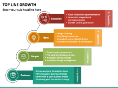Top Line Growth PowerPoint and Google Slides Template - PPT Slides