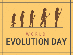 Free - World Evolution Day PowerPoint Template and Google Slides Theme