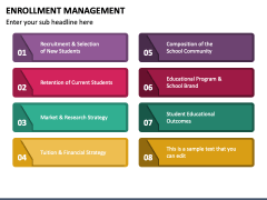 Enrollment Management PowerPoint and Google Slides Template - PPT Slides