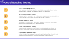 Baseline Testing PowerPoint and Google Slides Template - PPT Slides