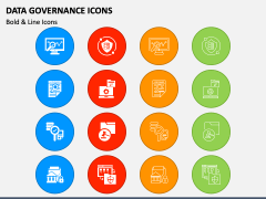Data Governance Icons for PowerPoint and Google Slides - PPT Slides