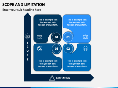 Scope And Limitation PowerPoint and Google Slides Template - PPT Slides