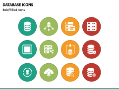 Database Icons for PowerPoint and Google Slides - PPT Slides