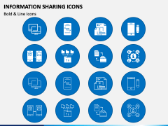 Information Sharing Icons for PowerPoint and Google Slides - PPT Slides