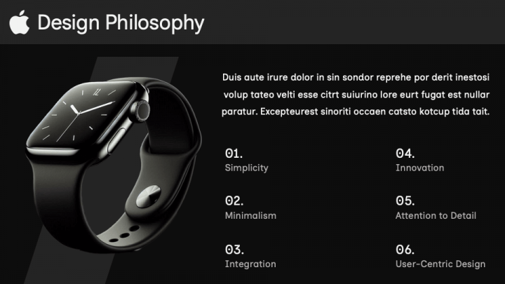 Free - Apple Case Study PowerPoint and Google Slides Template - PPT Slides