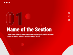 Modern Red Presentation Theme for PowerPoint and Google Slides - PPT Slides