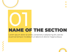 Minimal Yellow Presentation for PowerPoint and Google Slides - PPT Slides