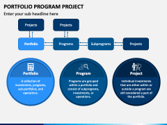 Portfolio, Program, Project PowerPoint and Google Slides Template - PPT ...