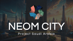 Free - Neom City Project Saudi Arabia Presentation for PowerPoint and Google Slides